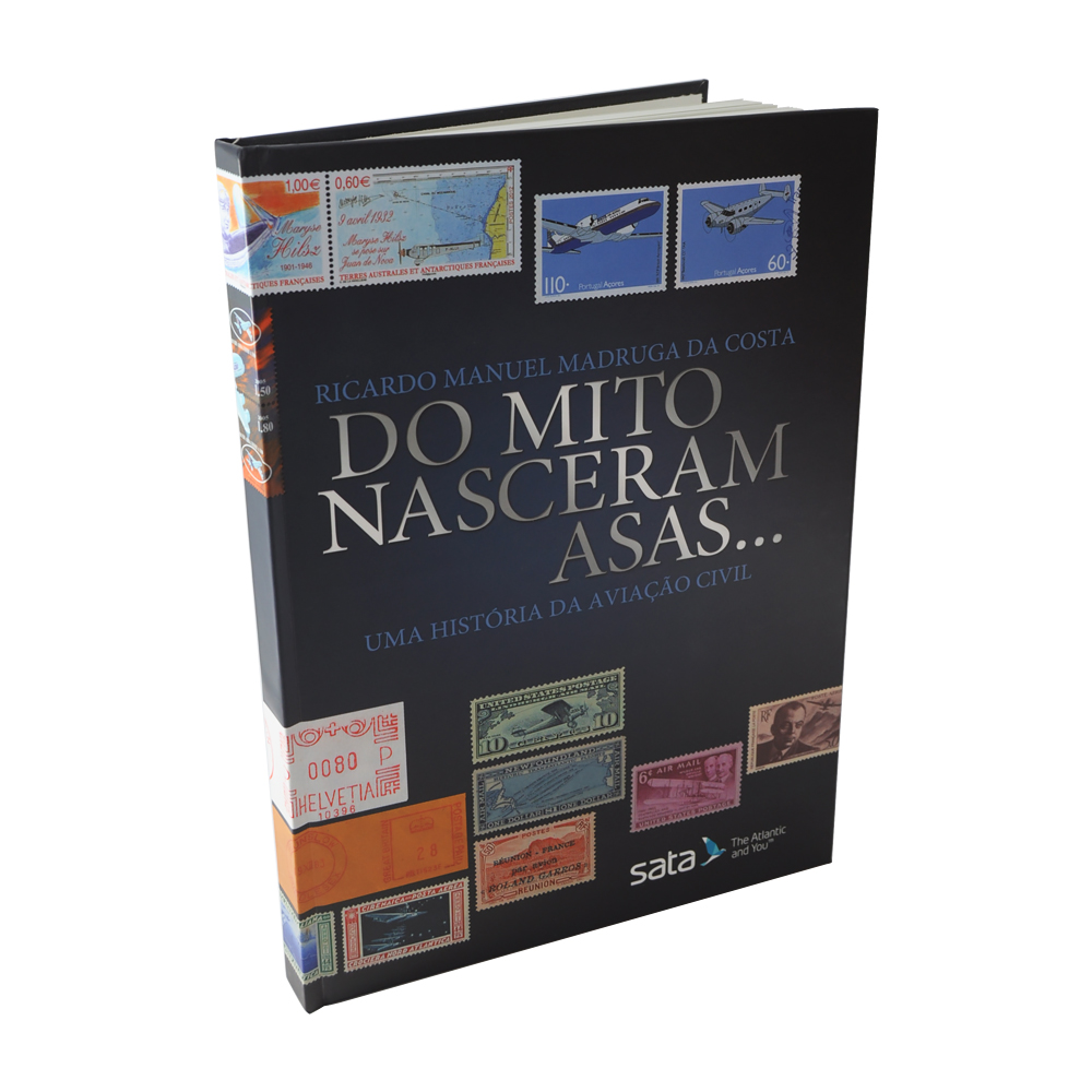 Livro de Filatelia | Do Mito Nasceram as Asas…